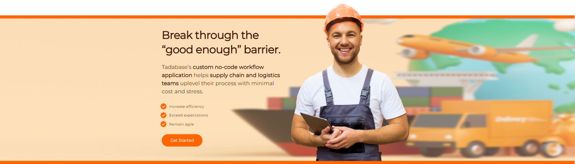 Logistics Dashboards & Portals with No-Code Solutions | Tadabase