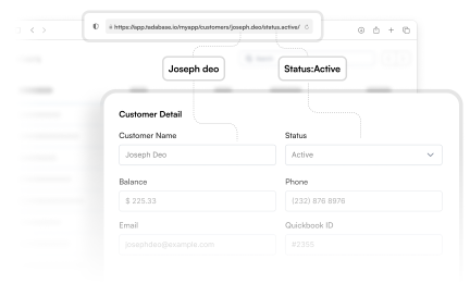 Create, Customize, Connect - Essential Components | Tadabase